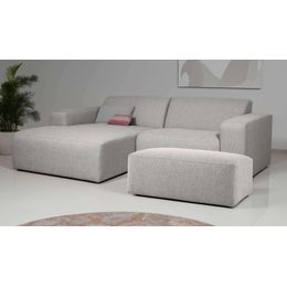 Ecksofa Inosign, B:228cm H:88cm T:159cm, grau, 62% Polypropylen, 32% Polyester, Wohnzimmer, Sofas, "Koa,228cm, L-Form, Modulsofa, Webstoff, Cord,