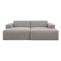 Ecksofa Inosign, B:228cm H:88cm T:159cm, grau, 62% Polypropylen, 32% Polyester, Wohnzimmer, Sofas, "Koa,228cm, L-Form, Modulsofa, Webstoff, Cord,