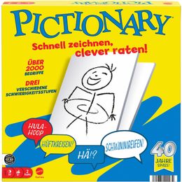 Mattel GAMES Kinder Spiel "Pictionary Core", bunt, Kunststoff, Papier, Spiele