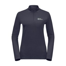 Jack Wolfskin Damen Stehkragenpullover "SKY THERMAL HZ W", grau, Gr. S, Hauptmaterial: 100% Polyester, Pullover