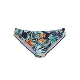 Sunseeker Damen Bikini-Hose "Elife", bunt, Gr. 40, bedruckt, Recycling-Polyamid, Badehosen, Tropischer Print