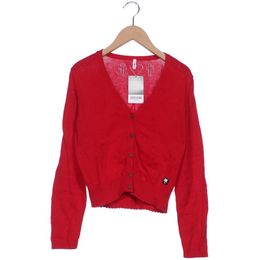 Blutsgeschwister Strickjacke Damen Gr&ouml;&szlig;e S Second Hand rot