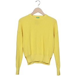 United Colors Of Benetton Pullover Damen Gr&ouml;&szlig;e XS Second Hand gelb
