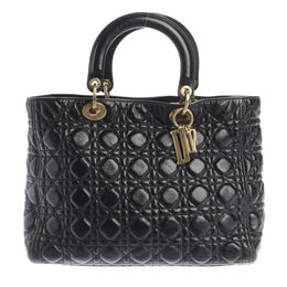 Dior Handtasche Damen Gr&ouml;&szlig;e One Size Second Hand schwarz