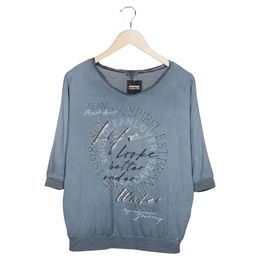 SOCCX Langarmshirt Damen Gr&ouml;&szlig;e S Second Hand hellblau