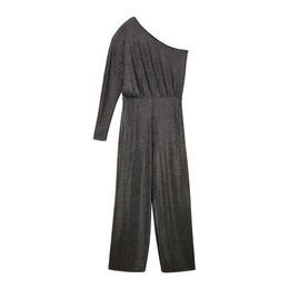 Tom Tailor Denim Jumpsuit Damen Gr&ouml;&szlig;e L schwarz