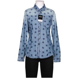 Tommy Jeans Bluse Damen Gr&ouml;&szlig;e S Second Hand hellblau