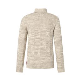 JOOP! JOOP JEANS Herren Strickpullover "Milsom"medium beige, Gr. XXL, meliert, unifarben, Strick, Obermaterial: 66% Baumwolle, 17% Wolle, 17% Polyacryl,