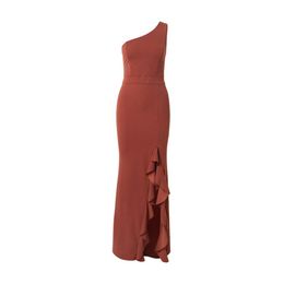 Wal G. Kleid 'MILLY' Damen Gr&ouml;&szlig;e 40 dunkelorange Winterkleid
