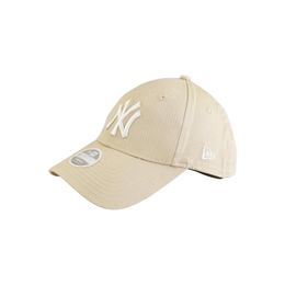 New Era Hut oder M&uuml;tze Damen Gr&ouml;&szlig;e One Size Second Hand beige