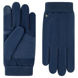 Roeckl Lederhandschuhe 'STEINFORT TOUCH' Herren Gr&ouml;&szlig;e L/XL indigo / kobaltblau / royalblau / cyanblau / dunkelblau