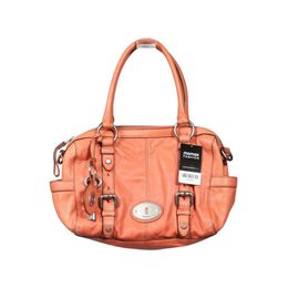 Fossil Handtasche gross Leder Damen Gr&ouml;&szlig;e One Size Second Hand orange