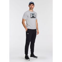 Under Armour Herren T-Shirt "UA M BOXED SPORTS UPDATED SS", grau, Gr. L, Single Jersey, Obermaterial: 60% Baumwolle, 40% Polyester, Shirts, mit
