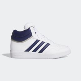 Herren Sneaker "HOOPS 4.0 MID", adidas Sportswear, Gr. 39, wei&szlig;, Synthetik, Schuhe