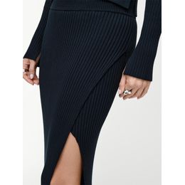 LEGER Damen Strickrock "Charlotte, LeGer by Lena Gercke"schwarz, Gr. 44, Rippstrick, Obermaterial: 90% Viskose, 10% Polyamid, R&ouml;cke, mit hohem