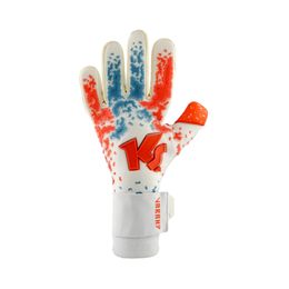 KEEPERsport Handschuh Herren Gr&ouml;&szlig;e L/XL blau / gelb / orange / wei&szlig;
