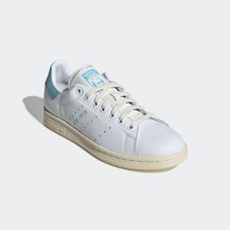 Damen Sneaker "STAN SMITH W", adidas originals, Gr. 37cloud wei&szlig;, preloved blau, cream wei&szlig;, Leder, Synthetik, Schuhe