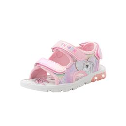 Disney Kinder Sandale "Unicorn", Gr. 29, pink, Synthetik, Schuhe, mit cooler Blinkfunktion
