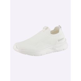 Kangaroos Damen Slipper, Gr. 37wei&szlig;, Textil, Schuhe