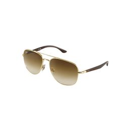 Ray-Ban Sonnenbrille Herren Gr&ouml;&szlig;e One Size Second Hand gold
