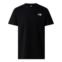 The North Face Damen T-Shirt "NSE Box Celebration T-Shirt f&uuml;r Herren", schwarz, Gr. M, Obermaterial: 100% Baumwolle, Shirts, mit Rundhalsausschnitt,