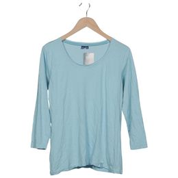 Cecil Langarmshirt Damen Gr&ouml;&szlig;e XL Second Hand hellblau