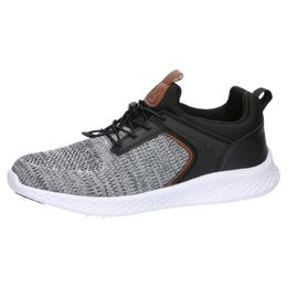 Lico Herren Sneaker "Freizeitschuh Amaru", Gr. 44, grau, Synthetik, Schuhe