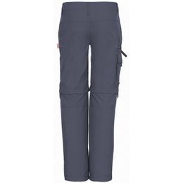 Trollkids M&auml;dchen Sporthose "KIDS OPPLAND PANTS SLIM FIT"dunkelgrau, Gr. 104, Obermaterial: 100% Polyamid. Futter: 100% Polyester, Hosen
