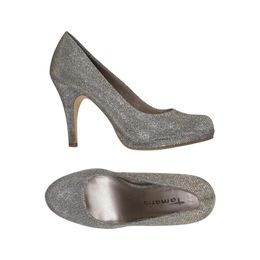 Tamaris Pumps Damen Gr&ouml;&szlig;e 37 Second Hand silber