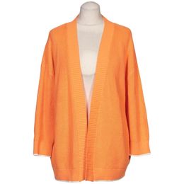 comma, COMMA Strickjacke Damen Gr&ouml;&szlig;e S Second Hand orange