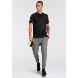 Nike Herren Trainingsshirt "DRI-FIT LEGEND MEN'S FITNESS T-SHIRT", silber, Gr. L, Obermaterial: 100% Polyester, Shirts, lockere Passform, Kurzarm,