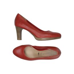 Tamaris Pumps Damen Gr&ouml;&szlig;e 39 Second Hand rot