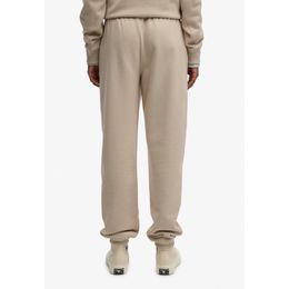 Superdry Damen Sweathose "Essential Logo Jogger Hb"feather grau, Gr. S, unifarben, Jersey, Obermaterial: 100% Baumwolle, Hosen, lockere Passform, aus