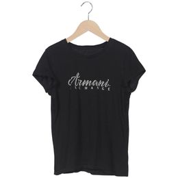 Armani Exchange T-Shirt Damen Gr&ouml;&szlig;e M Second Hand schwarz