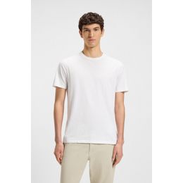 BOSS Orange Herren T-Shirt "Tegood Regular Fit", wei&szlig;, Gr. S, unifarben, Single Jersey, Obermaterial: 100% Baumwolle, Shirts, 100% Baumwolle Logo on