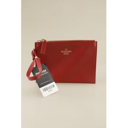 Valentino Garavani Handtasche klein Leder Damen Gr&ouml;&szlig;e One Size Second Hand rot