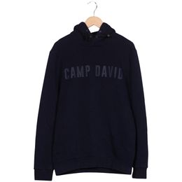 CAMP DAVID Kapuzenpullover Herren Gr&ouml;&szlig;e XL Second Hand marine