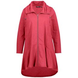 Ulla Popken &Uuml;bergangsjacke Damen Gr&ouml;&szlig;e XL/XXL pastellrot