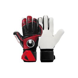Uhlsport Sporthandschuhe Herren Gr&ouml;&szlig;e S rot / schwarz / wei&szlig;