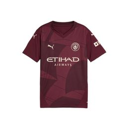 Puma Trikot 'Manchester City 24/25' Jungen Gr&ouml;&szlig;e 116 beige / aubergine