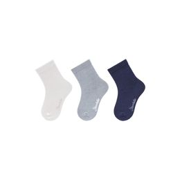 Sterntaler Socken M&auml;dchen Gr&ouml;&szlig;e 26 marine / hellgrau / wei&szlig;