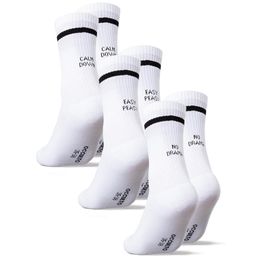 Occulto Socks 'Statement Leo' female White size 35-38