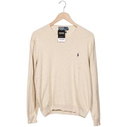 Polo Ralph Lauren Pullover Herren Gr&ouml;&szlig;e M Second Hand beige