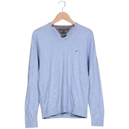 Tommy Hilfiger Pullover Herren Gr&ouml;&szlig;e L Second Hand hellblau