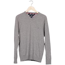 Tommy Hilfiger Pullover Herren Gr&ouml;&szlig;e M Second Hand grau