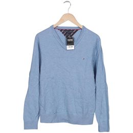 Tommy Hilfiger Pullover Herren Gr&ouml;&szlig;e M Second Hand hellblau