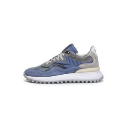 Floris van Bommel Sneaker 'Noppi 20' Herren Gr&ouml;&szlig;e 43 blau / grau / dunkelgrau / wei&szlig;