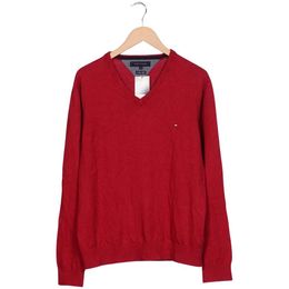 Tommy Hilfiger Pullover Herren Gr&ouml;&szlig;e XL Second Hand rot