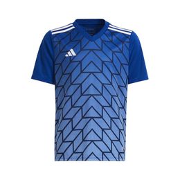 adidas Performance Funktionsshirt Jungen Gr&ouml;&szlig;e 164 blau / wei&szlig;