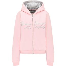 Bruno Banani Sweatjacke 'BARNES' Damen Gr&ouml;&szlig;e L rosa / silber